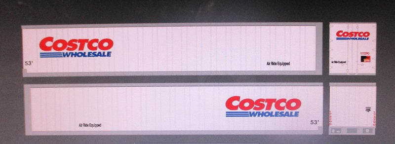 Costco Model Decals – Model Truckers LLC