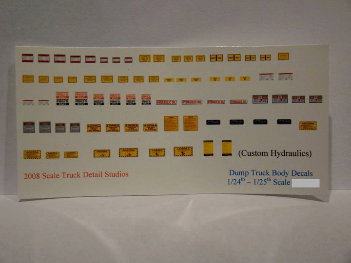 Truck & Trailer Detail Decals – Page 3 – Model Truckers LLC