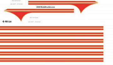 Peterbilt Decal Stripes – Model Truckers LLC