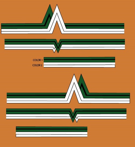 PB123 - Peterbilt Decal Stripes – Model Truckers LLC